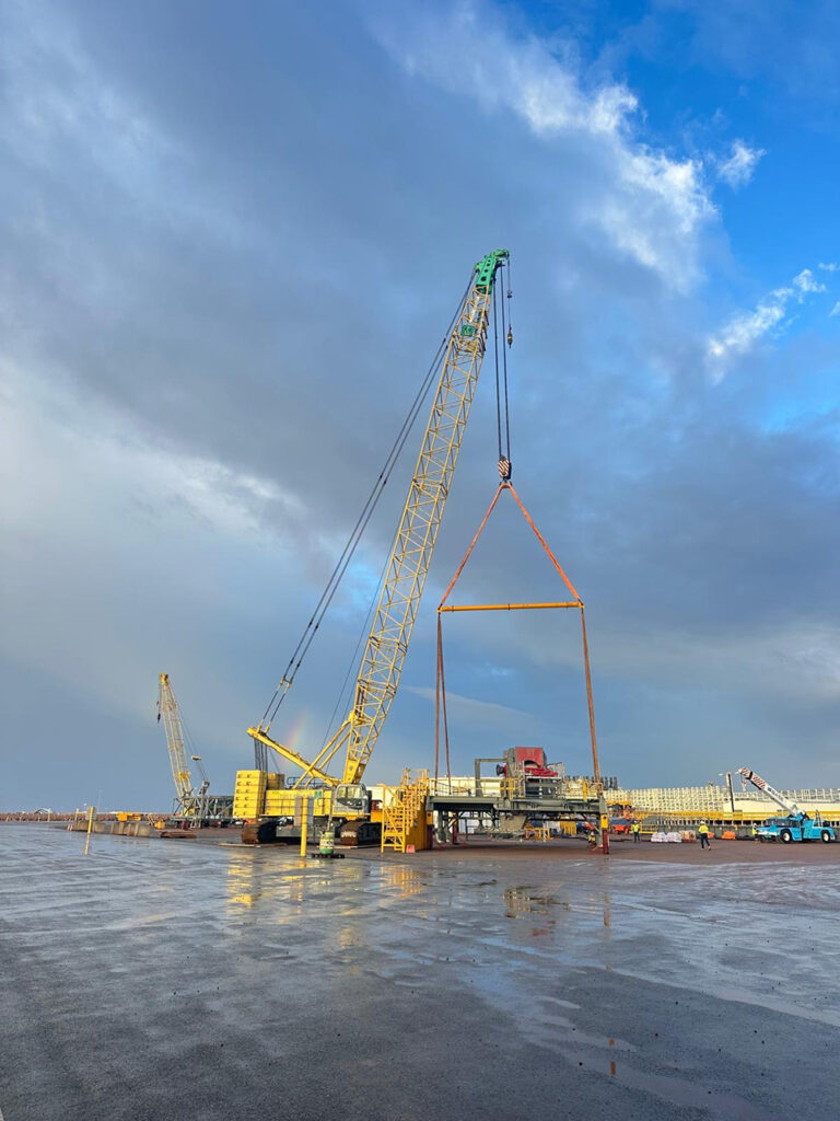 Mardie Salt Wharf Construction - Base Group Australia
